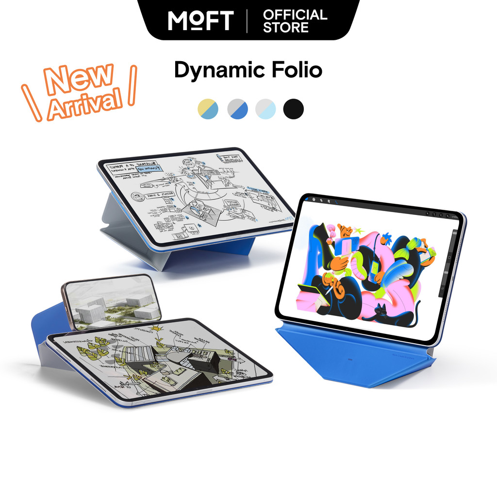 MOFT Dynamic Folio For iPad Multifunctional Tablet Stand | Shopee Malaysia