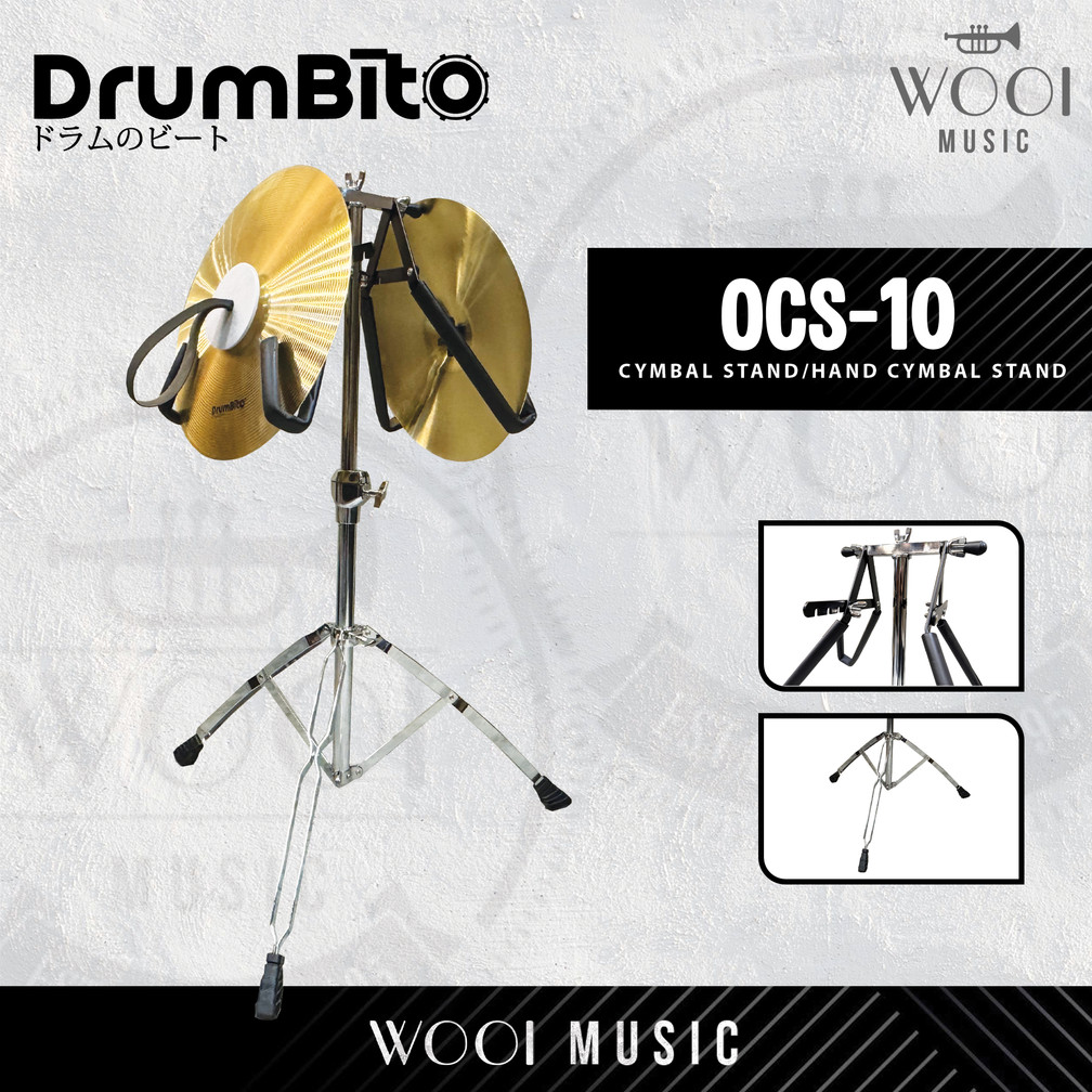 DrumBito OCS-10 Medium Weight Orchestra Cymbal Stand / Hand Cymbal ...