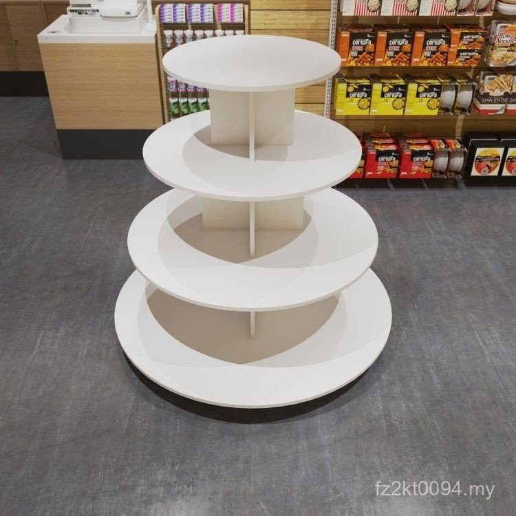 Product Display Rack Shelf Round Table Shopping Mall Clearance Nakajima ...