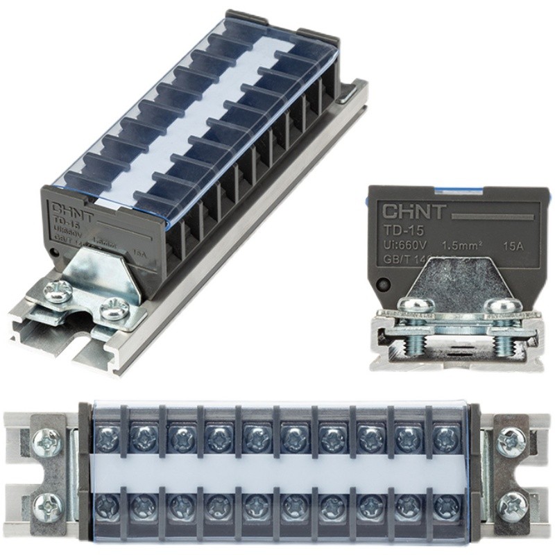 CHNT TB terminal block TD TD-15 TD-20 TD-60 terminal post Quick ...