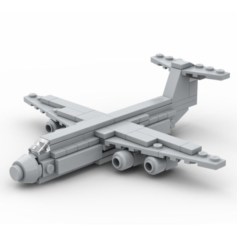 Moc Airplane Building Block Mini Fighter Air Transport Airplane Ghost ...