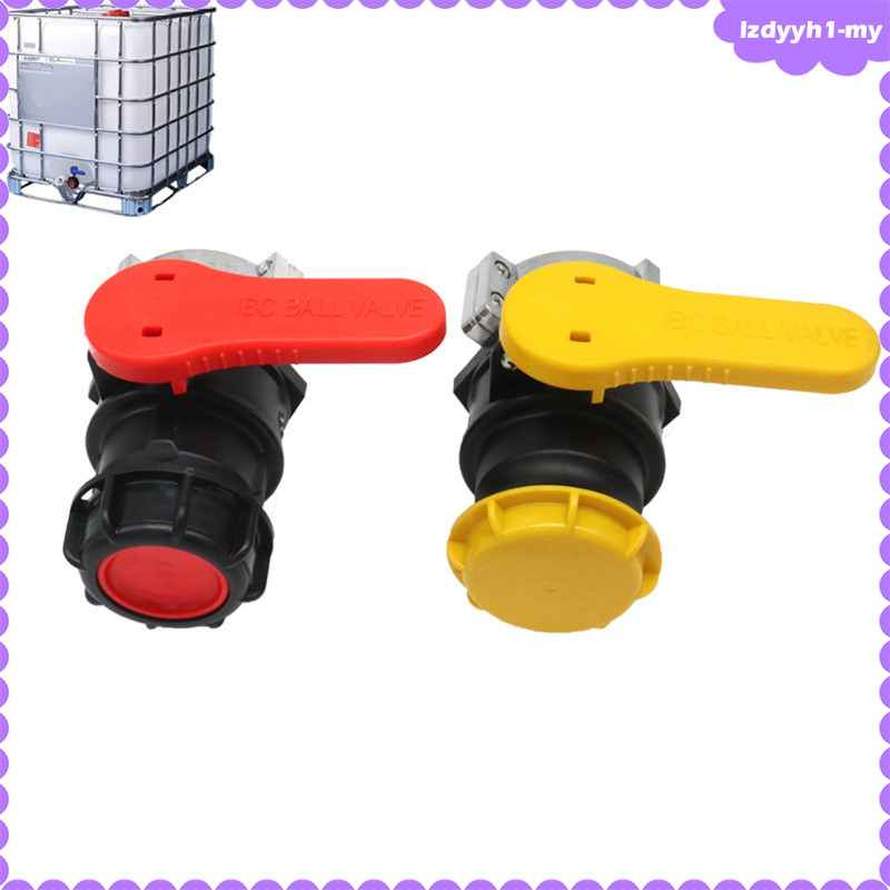 [JoyDIY] Garden Water IBC Tank Container Adaptor Ball Valve Adapter ...