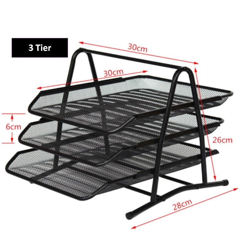 MYFile Document Letter Paper Tray Sorter Collection File Desk Organizer ...