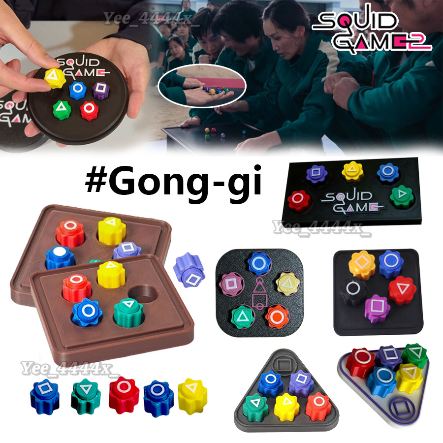 Gonggi Stones Set Squid Game 2 Korean Folk Game Set Gonggi Korean Jack ...