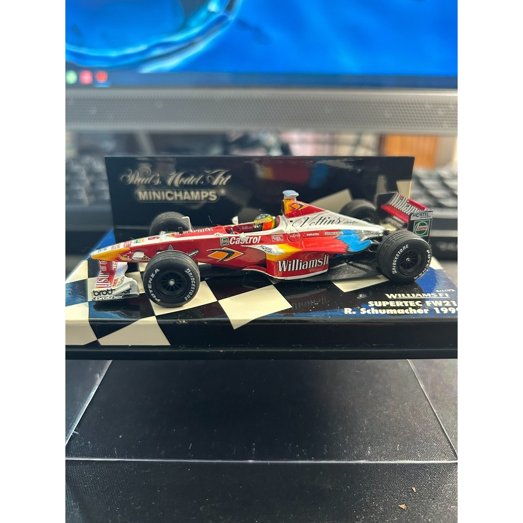 [Ready Stock] Mini Cut 1/43 F1 Williams Fleet FW21 Ralph Schumacher ...
