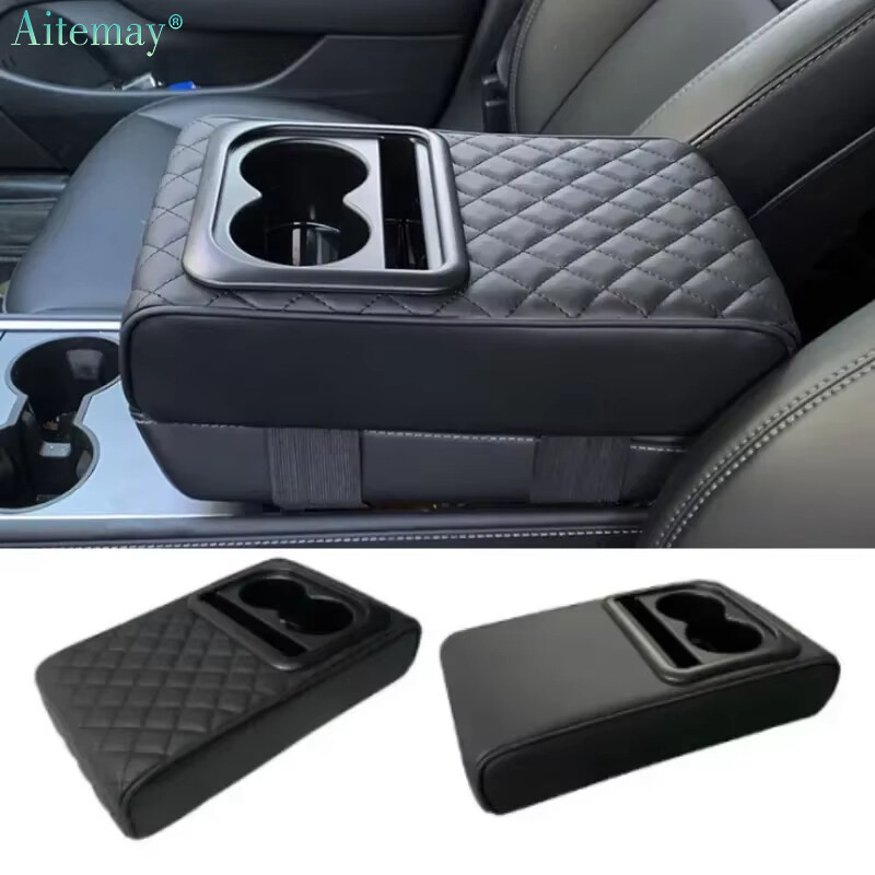 Car Multifunctional Armrest Box Mat Car Center Console Armrest Mat With ...