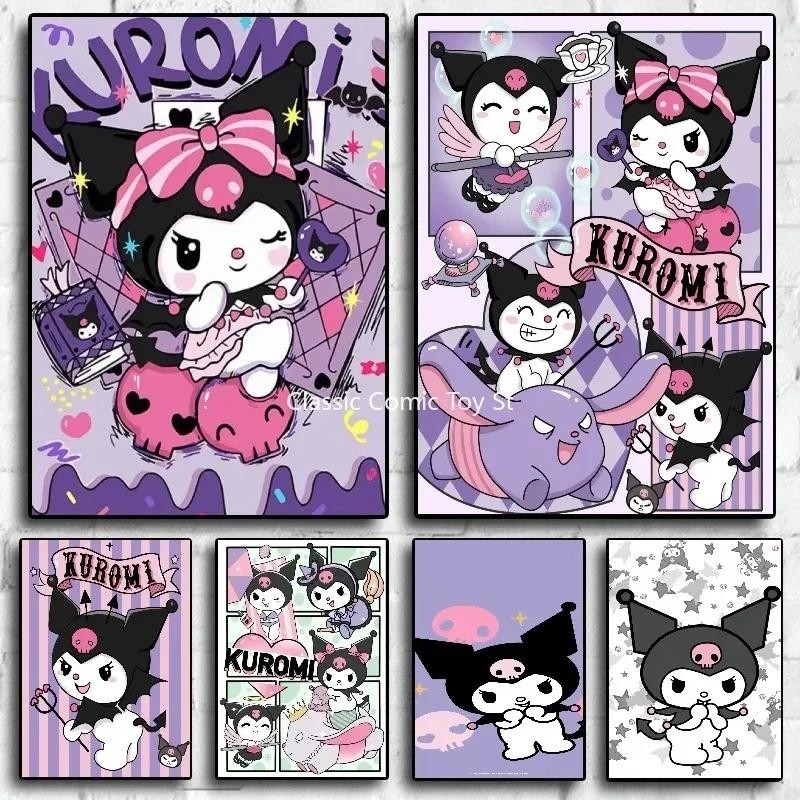 Poster Anime Sanrio Comel - My Melody, Cinnamoroll, Hello Kitty Cetakan ...