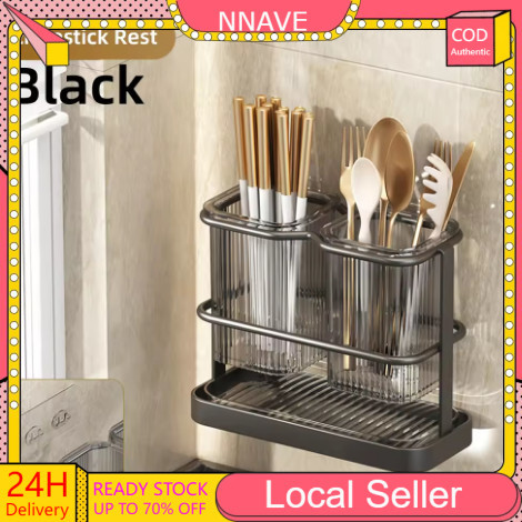 Chopsticks Drain Rack Spoon Fork Storage Rack Kitchen Multifunctional ...
