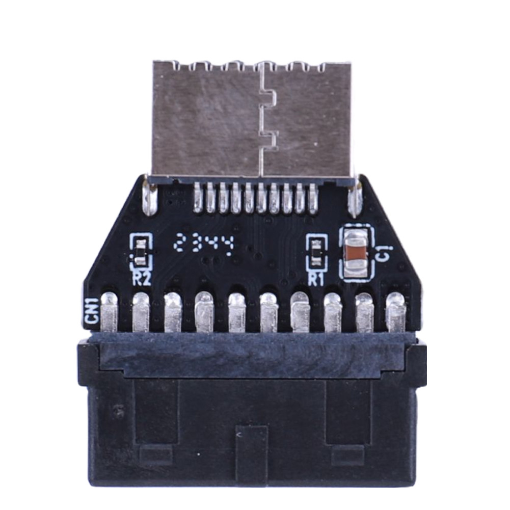 USB 3.0 Internal Header To Type E Adapter A-Key Front Panel 90 Degree ...