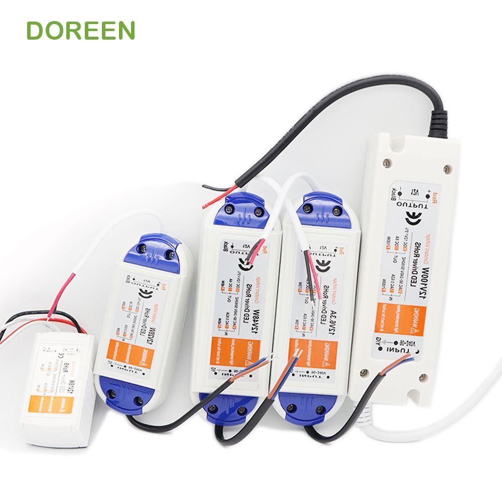 DOREEN Lamp Driver DC 12 Volts DIY LED Lights 110V 220V LED Driver ...