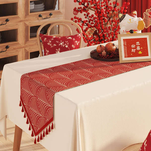 table cloth aesthetic pvc table mat table mat 2025 Alas meja Tahun Baru ...