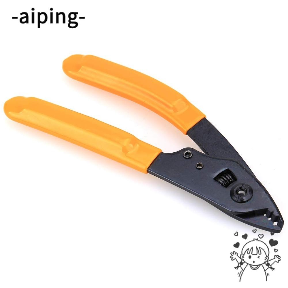 AIPING1 CFS3 Wire stripper Pliers, Carbon Steel Black 3 Port Hole Fiber ...