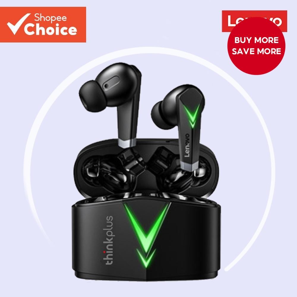 Lenovo Lp6 Vct Gaming Earphone Wireless Headphones Dual Mode With ...