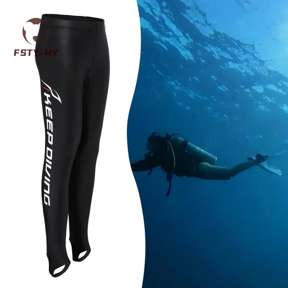 Neoprene Wetsuit Pants for Diving and Snorkeling with Reinforced Knee ...