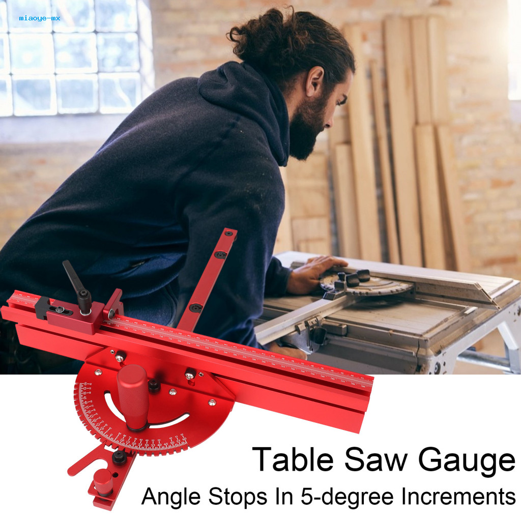 MIA Table Saw Miter Gauge Laser-marked Technology Gauge Universal ...