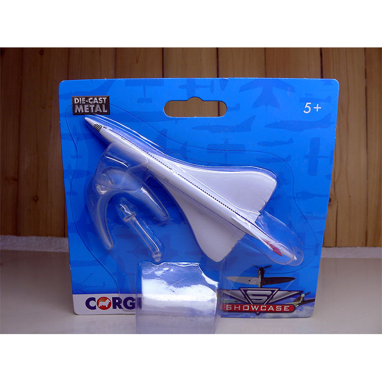 Concorde Last BA Tail Pure White Harmony Concorde Airplane Model CORGI ...