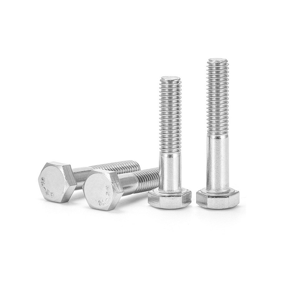304 Stainless Steel Half Thread External Hexagon Bolt Extended Half ...