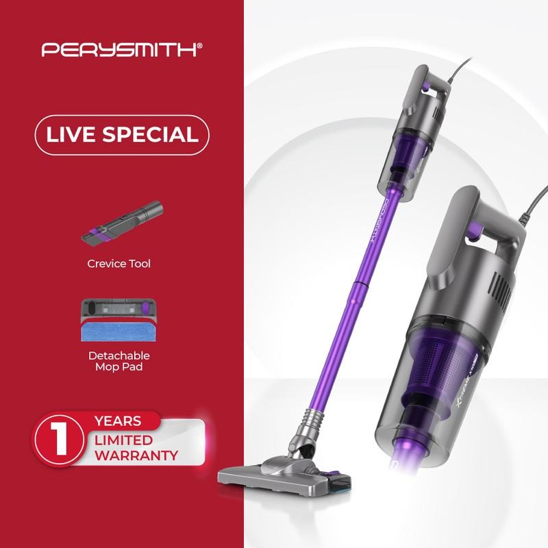 PerySmith Handheld Vacuum Cleaner Xtreme Series X10 Lite (1000W ...