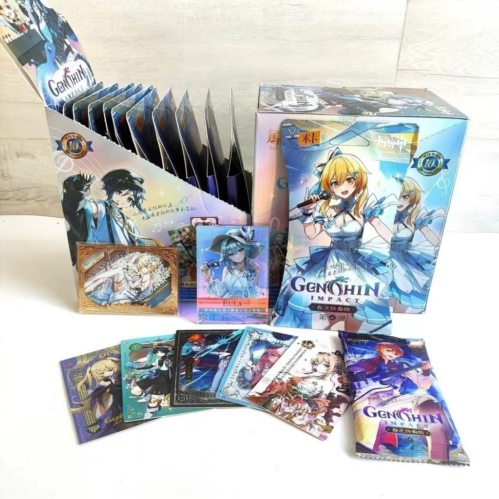 Yuanshen Card Spring Concerto Collection Deluxe Edition Card | Shopee ...