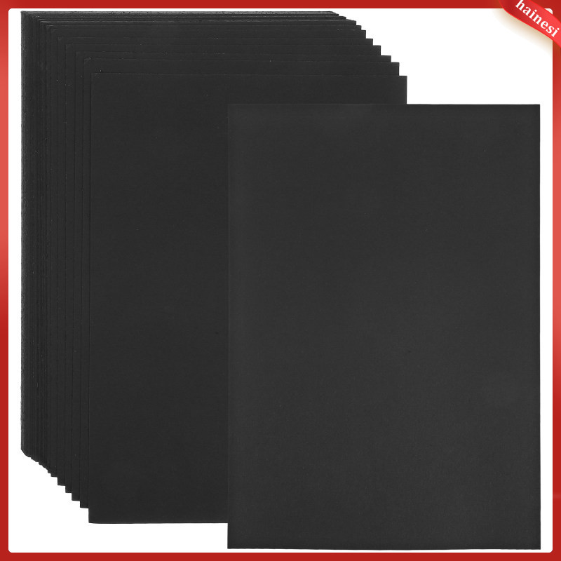 Black Cardboard 50 Pcs Poster Colored Paper Tissue Sound Dampening ...