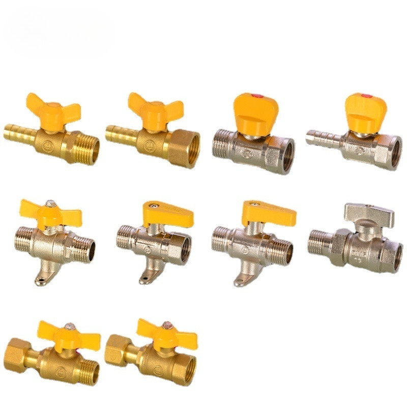 Dn15 Copper Natural Balloon Valve Household Gas Gas Valve Pagoda Head ...