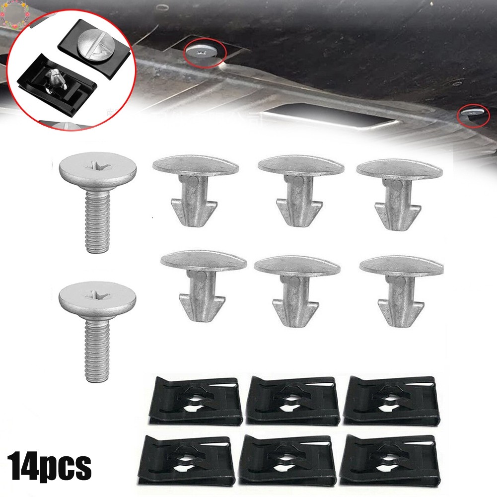 [HME] 14pc Engine Lower Cover Screw & Bolt &Access Clip for Honda for ...