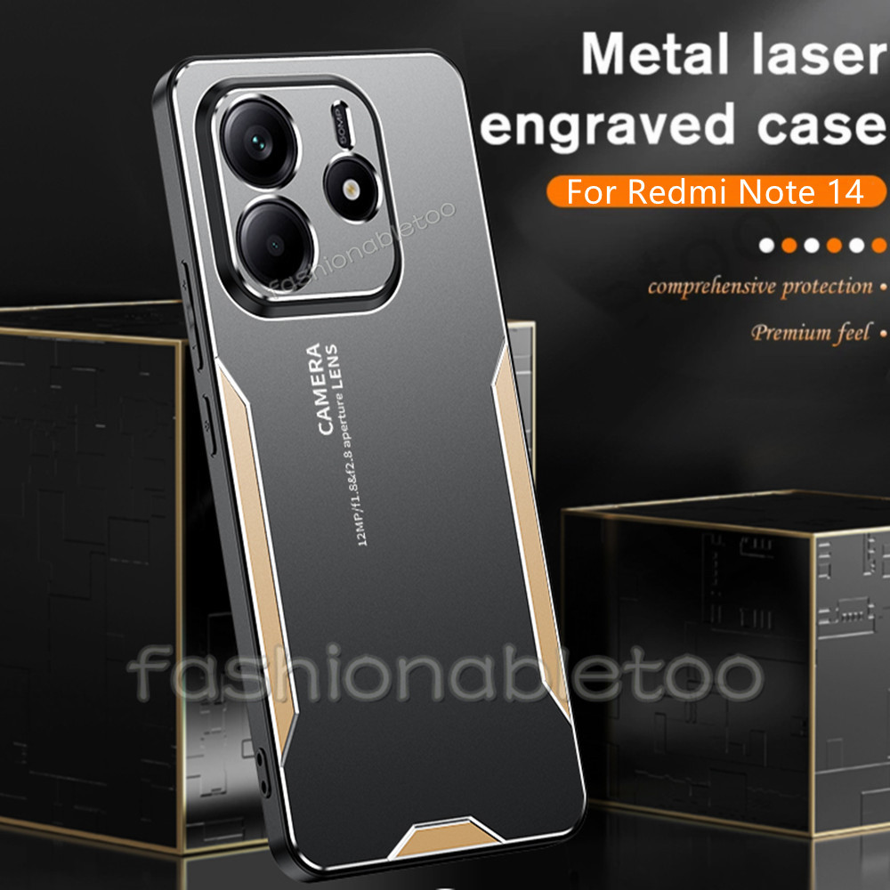 Metal Matte Casing For Redmi Note 14 pro plus 14pro+ 1 4 Note14 pro ...