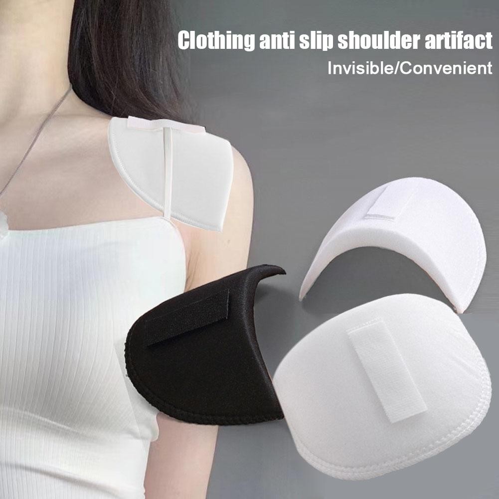 1 Pair Sponge Shoulder Pad Bra Strap Holder Cushions Reusable Shoulder ...