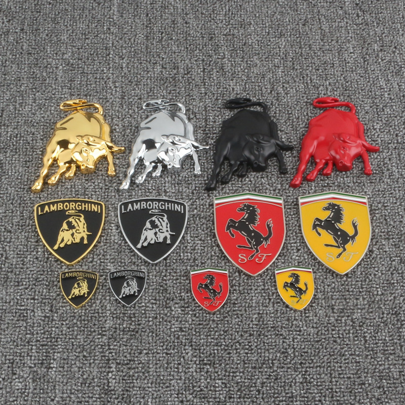 Suitable for Ferrari Side Label Lamborghini Car Label Unique ...