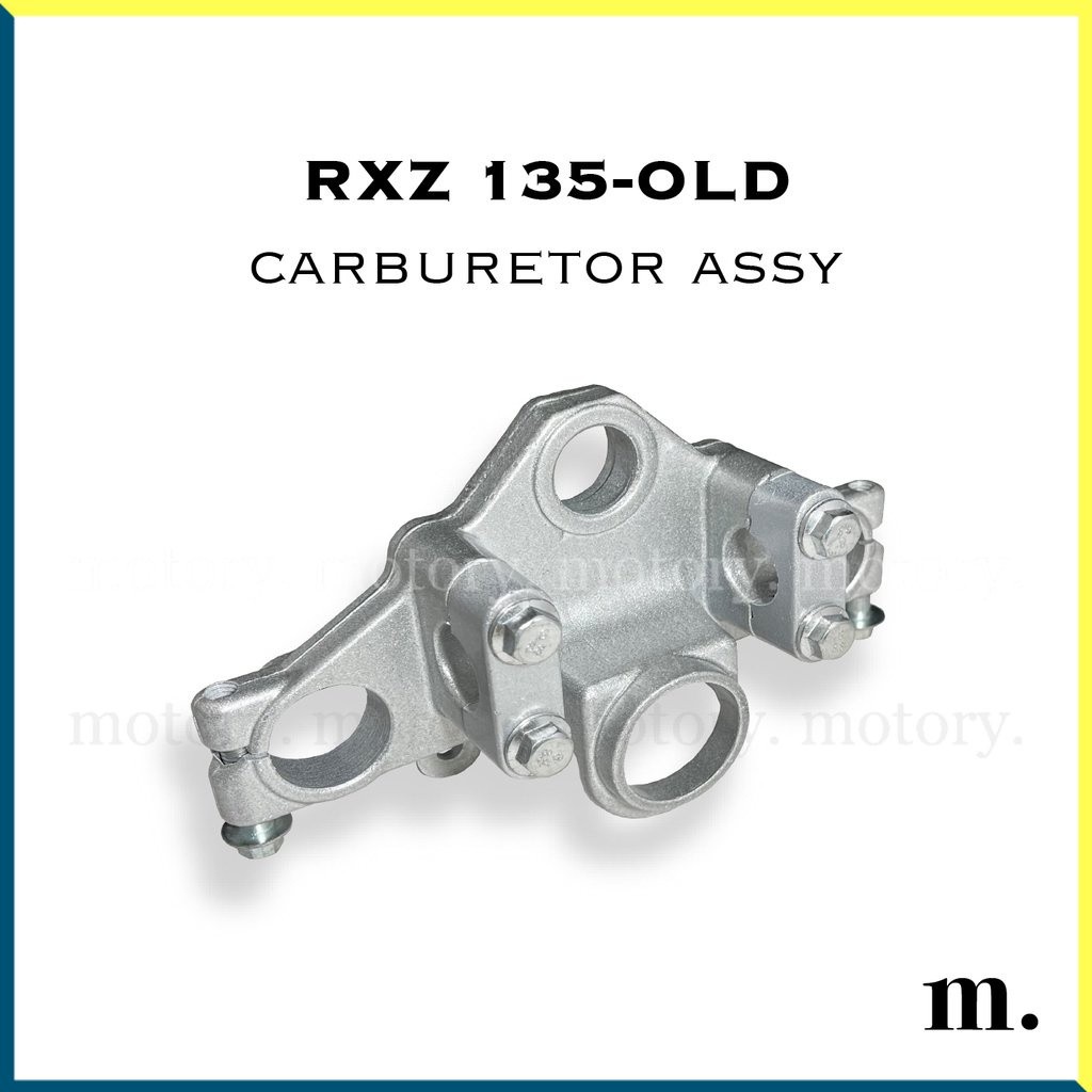 YAMAHA RXZ OLD / RXK / RXS - HANDLE BRACKET (SILVER) | Shopee Malaysia