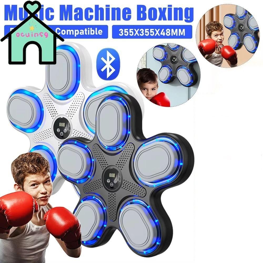 OTUINSG Smart Fitness Boxing Bag, Wall-Mounted Bluetooth Connection ...