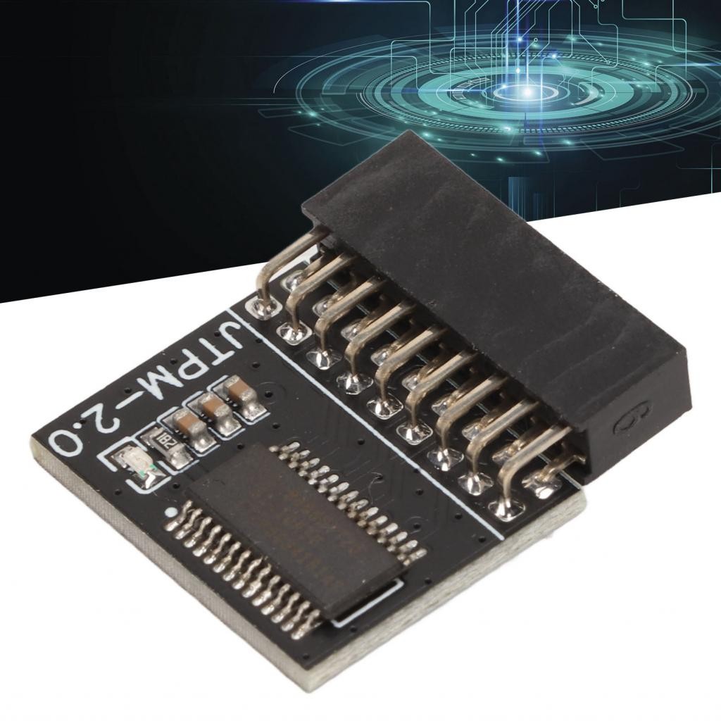 Sudi 18 Pin TPM2.0 Encryption Security Module TPM 2.0 For Computer Motherboard | Shopee Malaysia