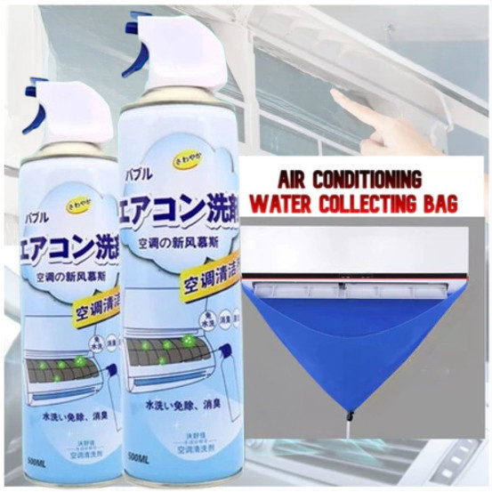 500ML Aircond Japan Fresh Cleaner Air Conditioner Disinfectant Spray ...