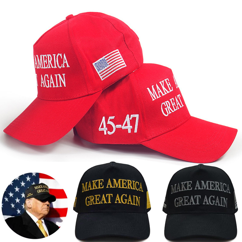 New Donald Trump 2024 Cap USA 45-47 President Hat Trump Merchandise ...