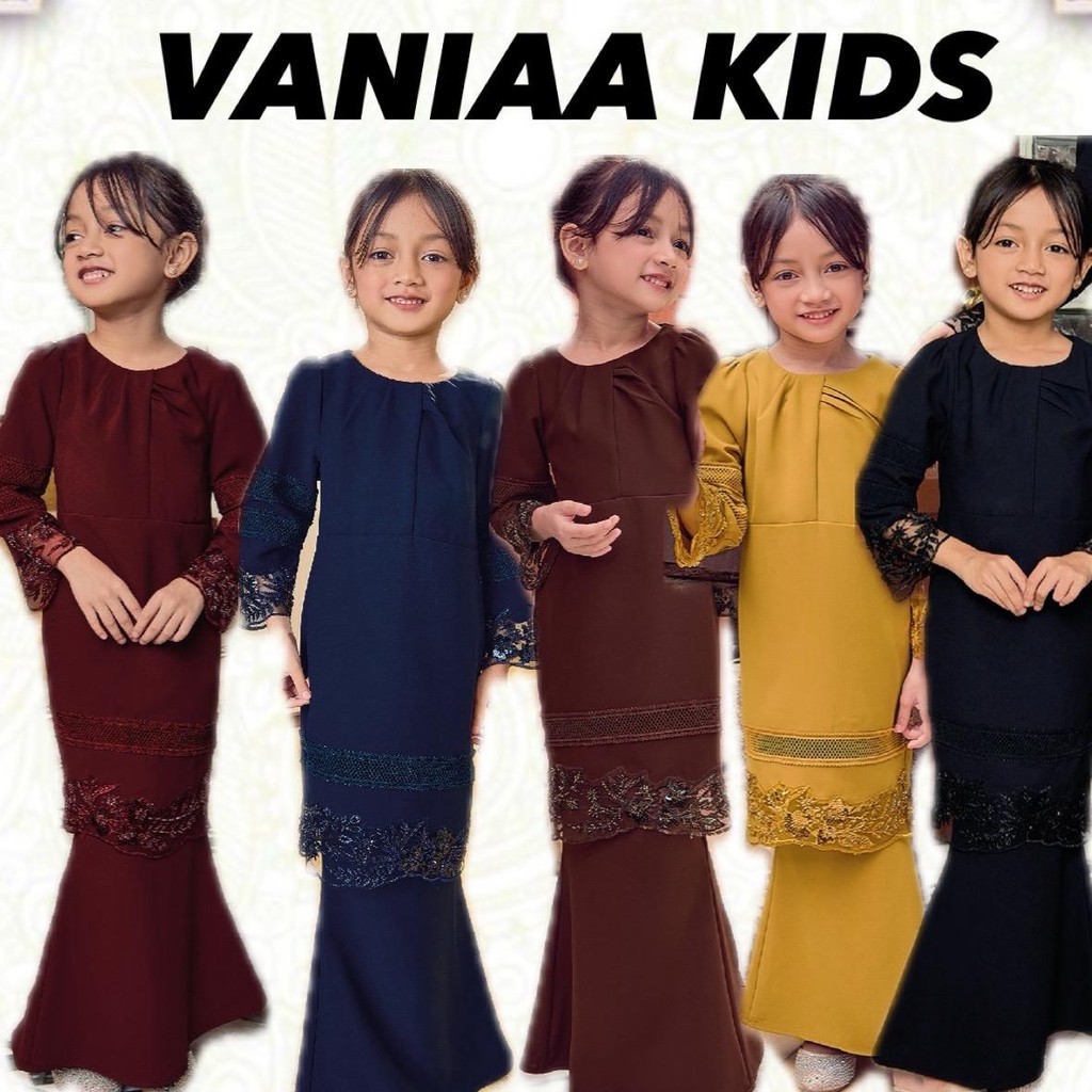 VANIAA KIDS KURUNG LEEYANARAHMAN | Shopee Malaysia
