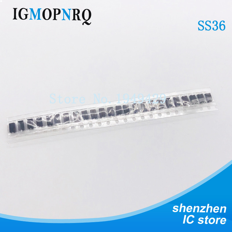 100PCS/LOT SS36 SMA SMD DO-214AC Schottky Diode smd diode SR360 | Shopee Malaysia