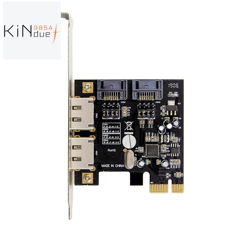 PCIE ESATA SATA III Expansion Card PCI-E to SATA3.0 6Gb/S PCI-E Express ...