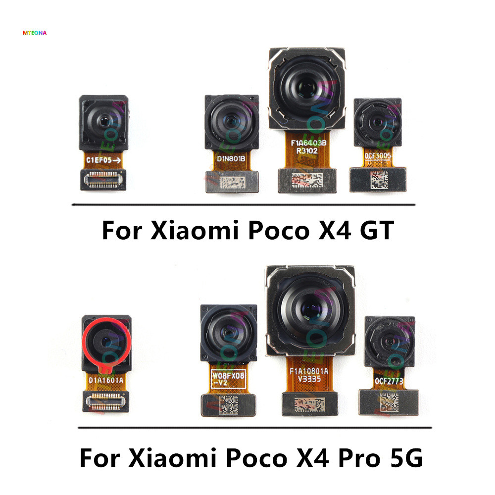 Front Rear Camera For Xiaomi Poco X4 Pro 5G X4 GT Frontal Selfie Facing ...
