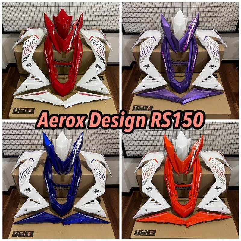COVERSET Aerox RS150 V1 V2 V3 COVERSET INDONESIA Aerox VIRAL SIAP ...