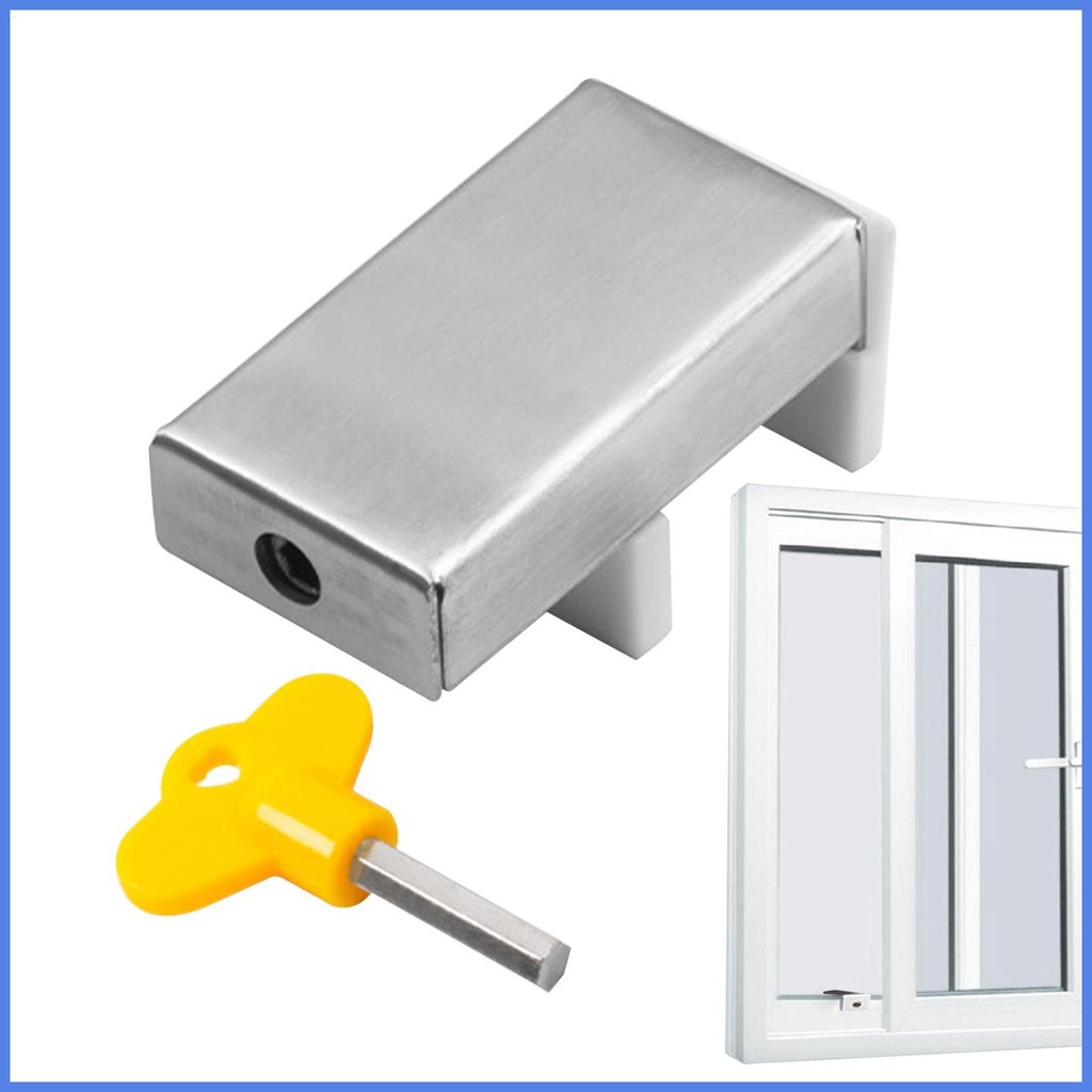 Window Security Lock Horizontal Sliding Window Locks with Key ...