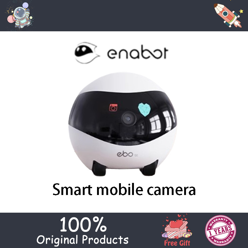 Enabot EBO SE Smart Mobile Camera, Home Wireless Camera Head, Indoor ROLA Robot, Remote Control ...