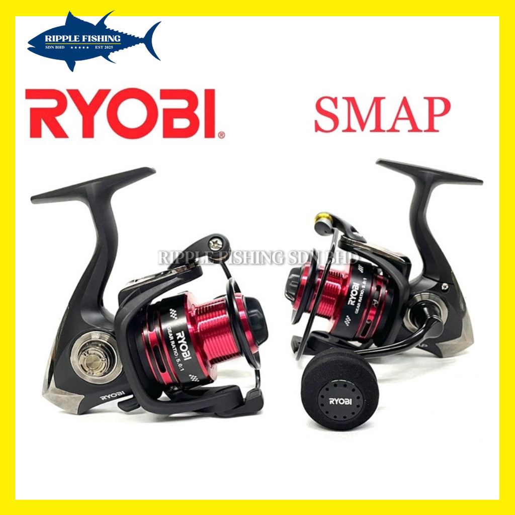 RYOBI SMAP SPINNING FISHING REEL | Shopee Malaysia