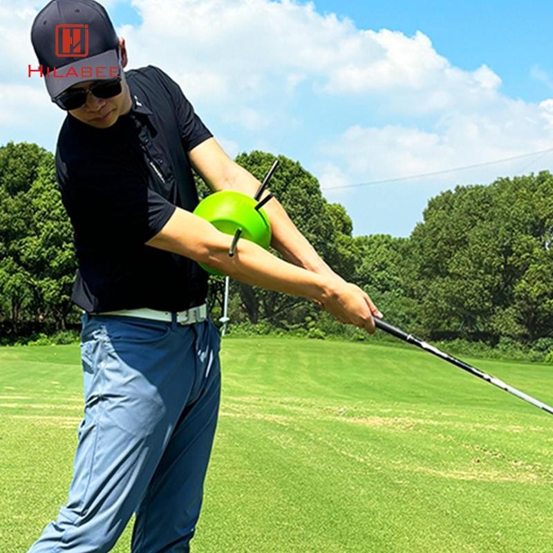 HILABEE Golf Swing Trainer Golf Training Helper Hold The Wrist Triangle ...