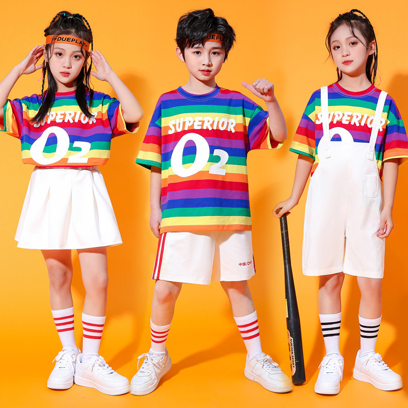 18/children's Day Children's Day Performance Costume Overalls Suit ...