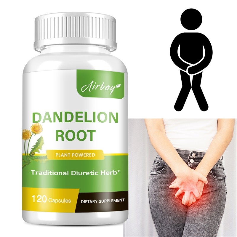 Dandelion Root Capsules - 30/60/120 Vegetarian Capsules, Contains 1575 ...