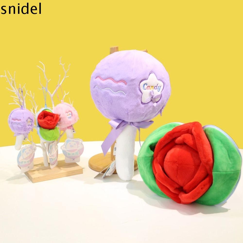 SNIDEL Lollipop Plush Keychain, Collection Fluffy Valentine's Day Roses ...