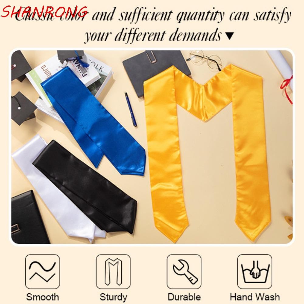 SHANRONG Graduation Season Ribbon, Bachelor Doctor Etiquette Shoulder ...