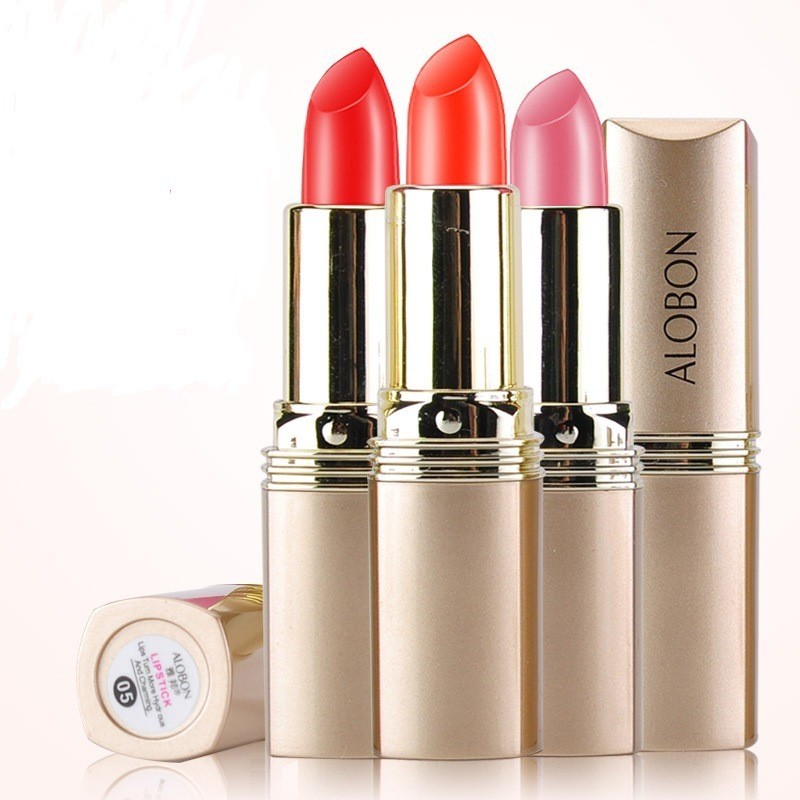 ALOBON Satin lipstick D22 Lipstick Upgraded Velvet Mist Face Cup Free ...