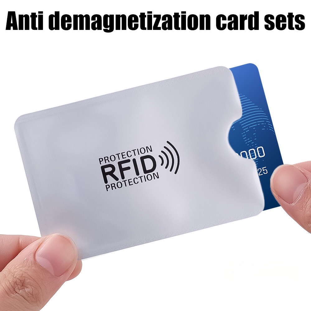 M & K | Anti-theft rfid Card Case Aluminum Foil Anti-Magnetic Portable ...