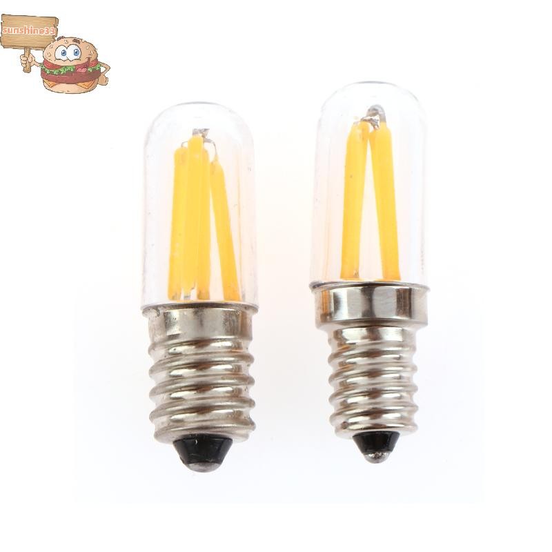 sun Refrigerator Accessories 220V Dimmable E12 E14 Screw Socket LED Aplliance Filament Bulb 1W ...